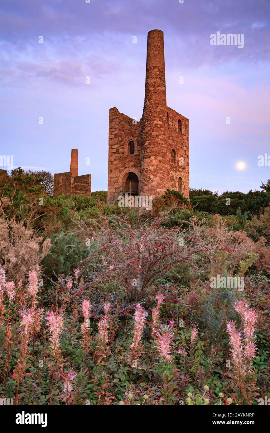 Wheal Peevor near Redruth in Cornwall Stock Photo - Alamy