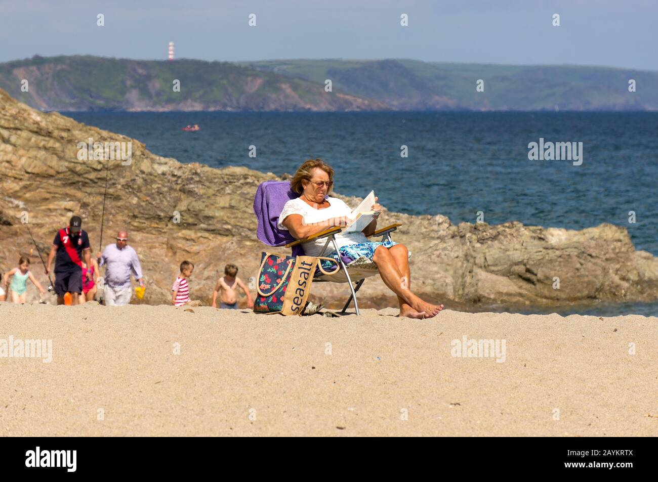 Fat Woman Beach High Resolution Stock Photography and Images - Alamy