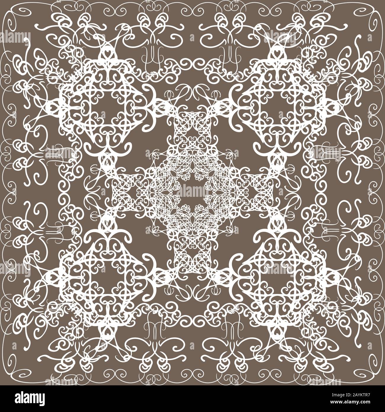 White lace pattern hi-res stock photography and images - Alamy