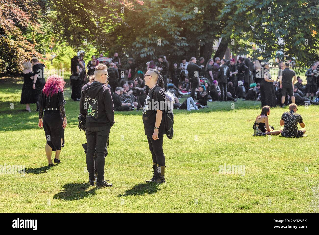 Goth fest hi-res stock photography and images - Alamy