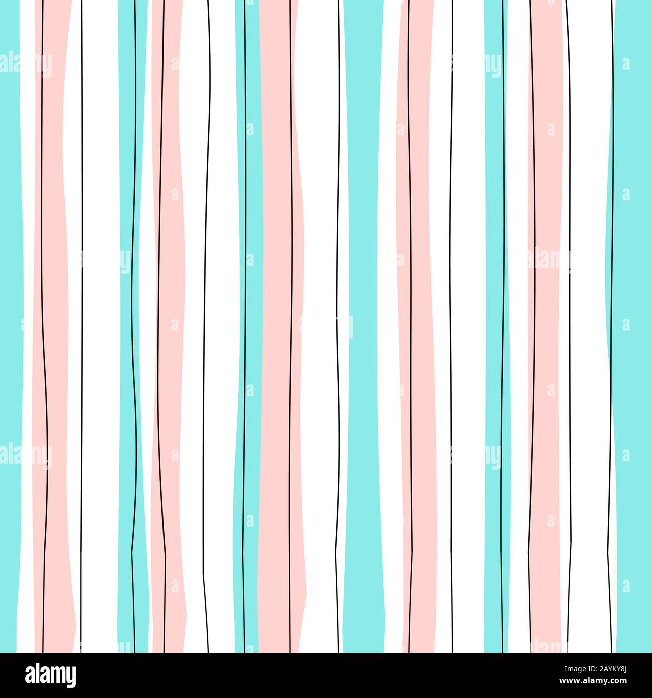 children background pink and blue wavy line pattern, seamless vector ...