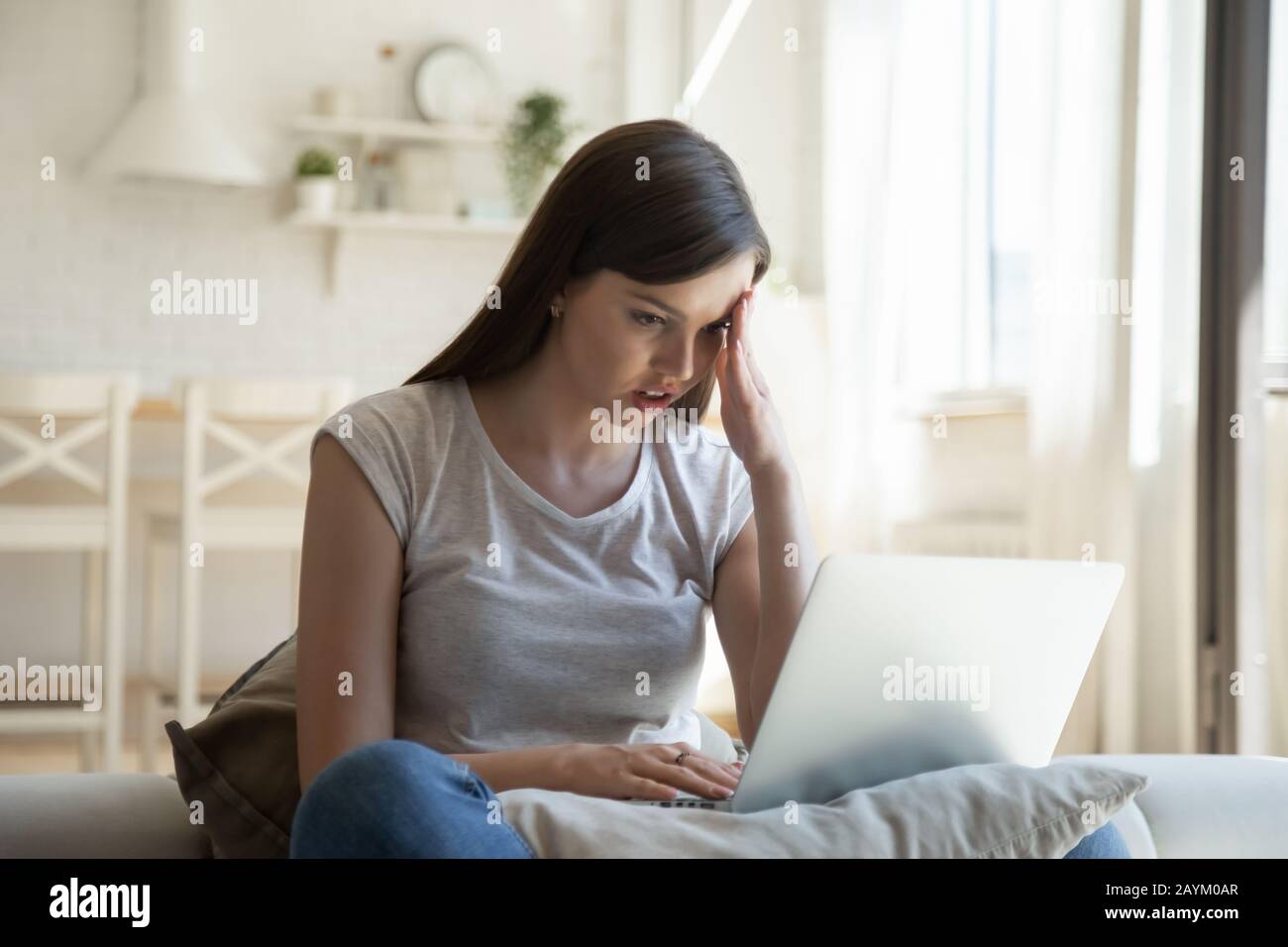 Frustrated computer user hi-res stock photography and images - Alamy
