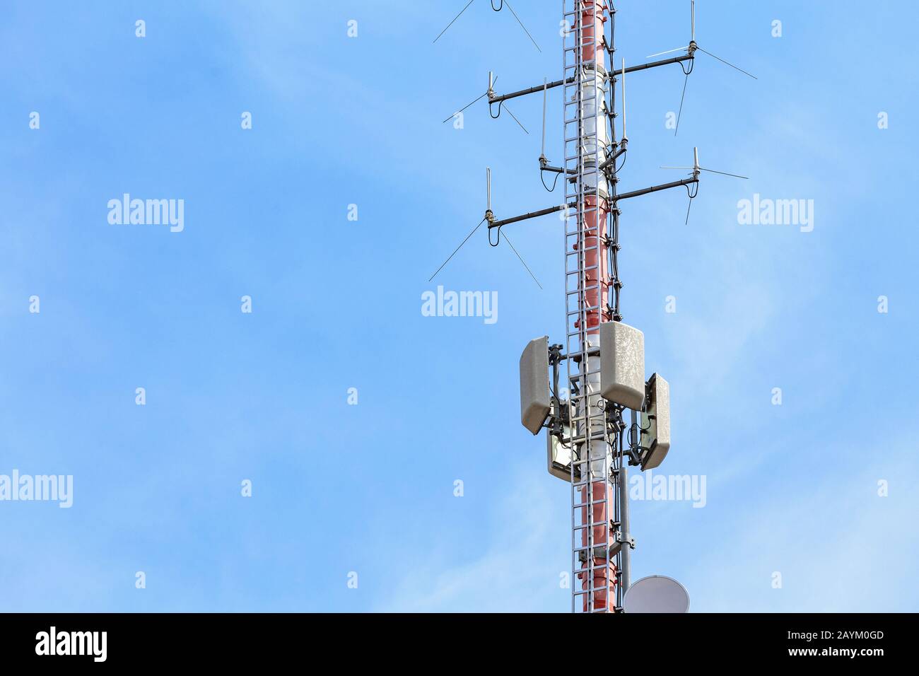 Telecommunication equipment repeater antenna. Cell phone technology ...