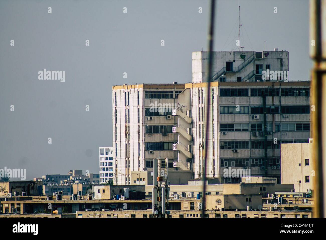Tel Aviv Israel February 14, 2020 View of modern buildings in the ...