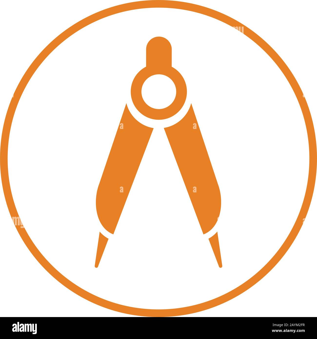 Math Compass Plastic