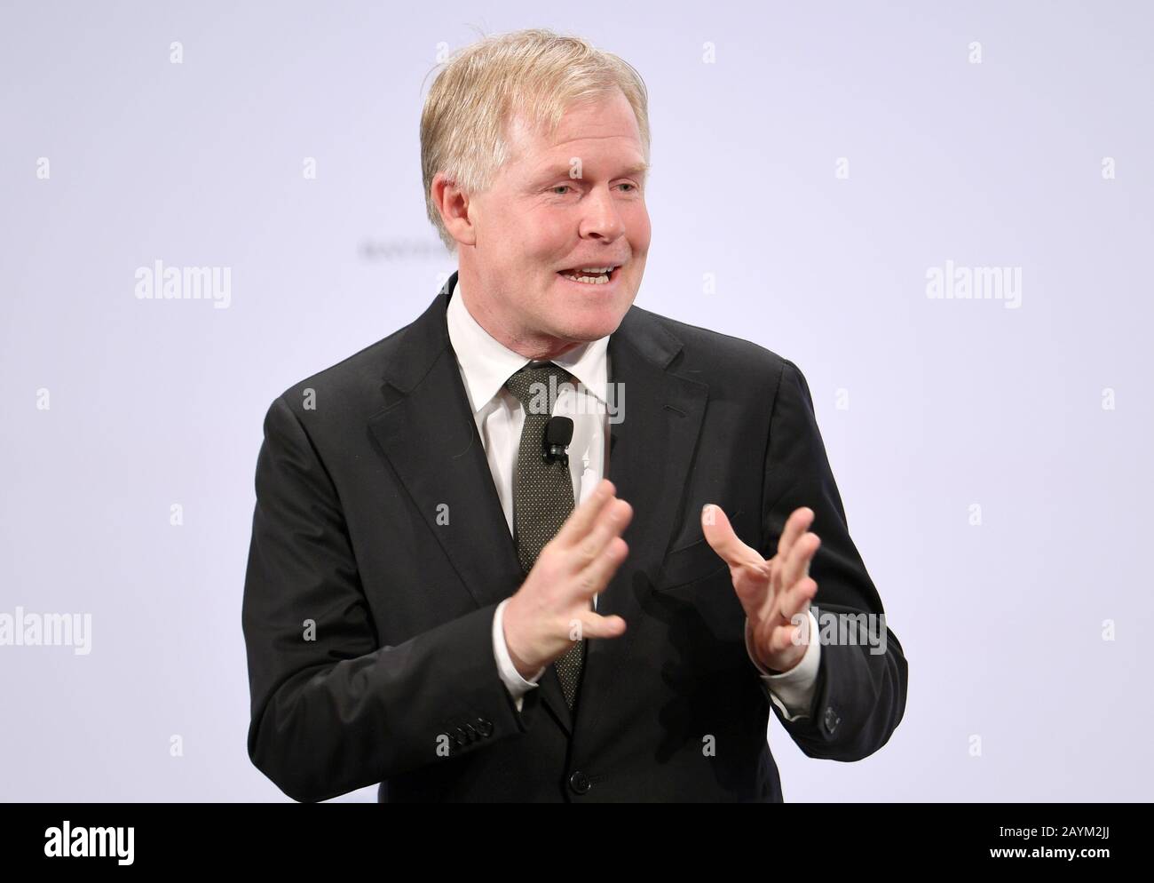 Munich, Germany. 16th Feb, 2020. Henrik Enderlein, President of the ...