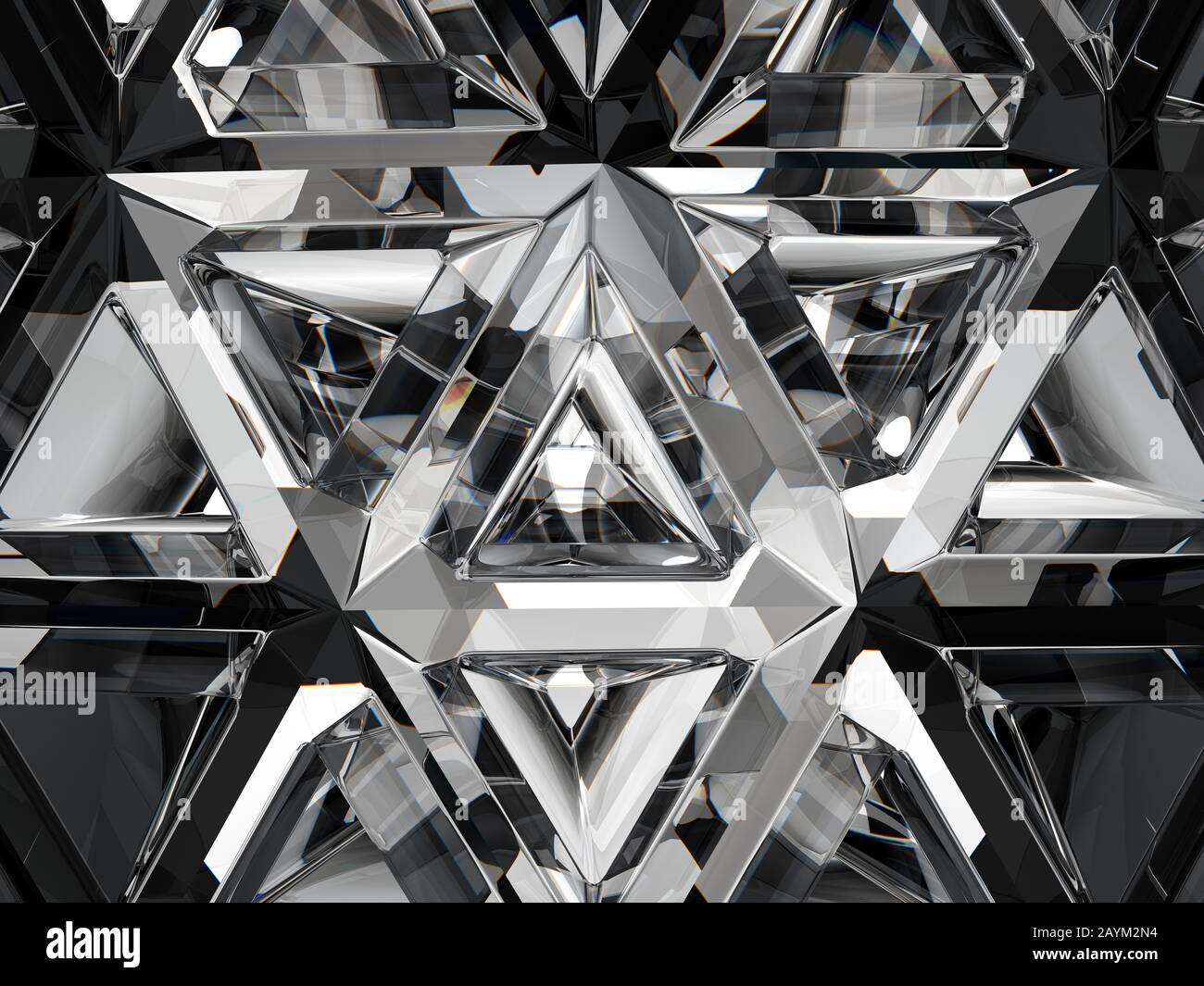 Diamond 3d Structure