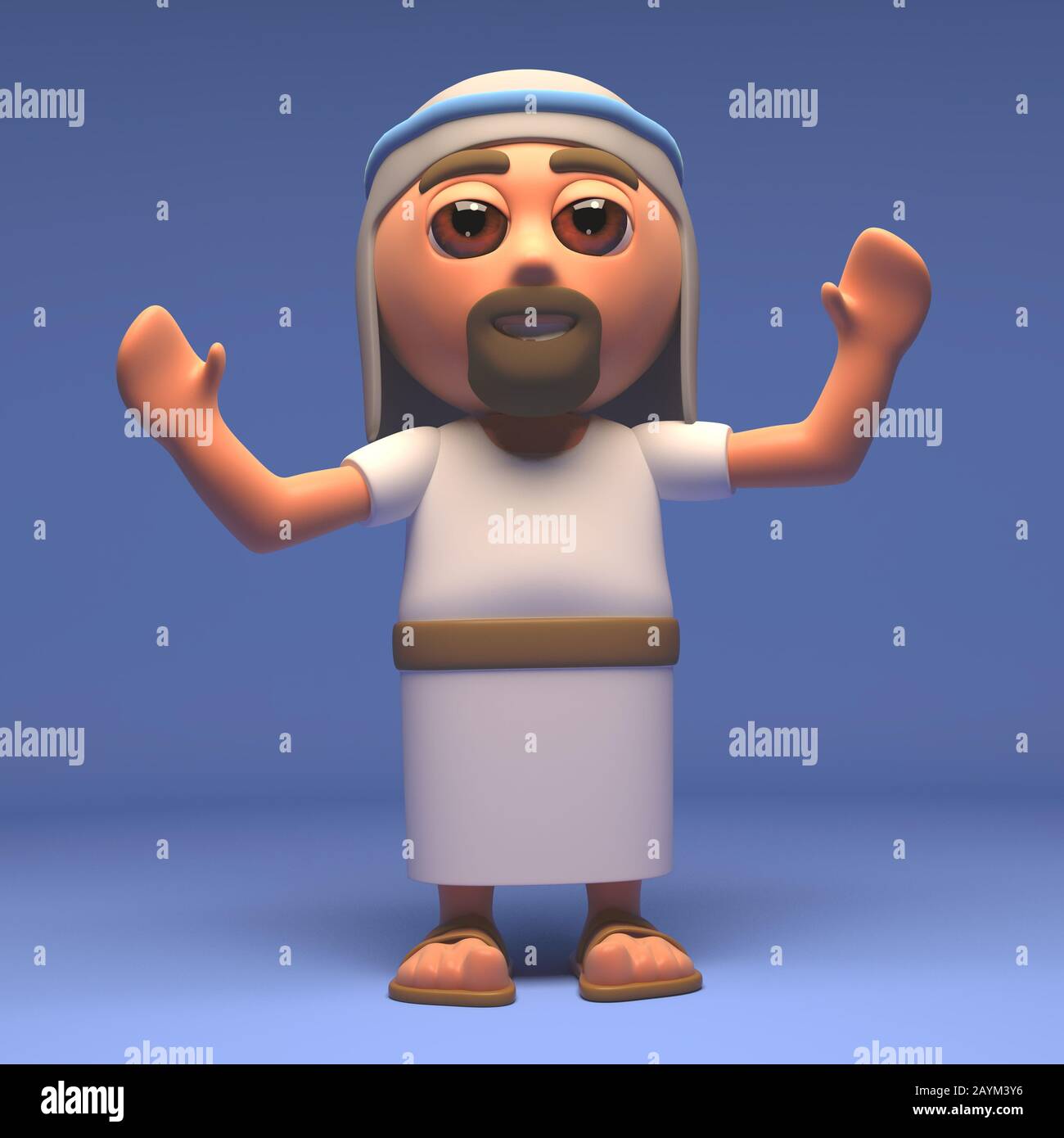 Cartoon image jesus hi-res stock photography and images - Alamy