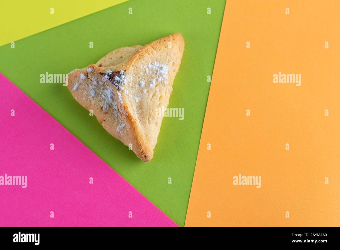 Traditional Jewish Pastry, Hamantaschen, Served During Purim On Modern ...