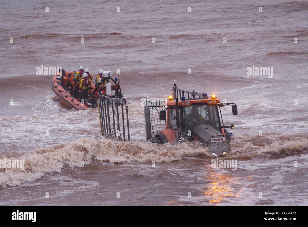 With Storm Dennis still blowing up a heavy swell in the English Channel ...