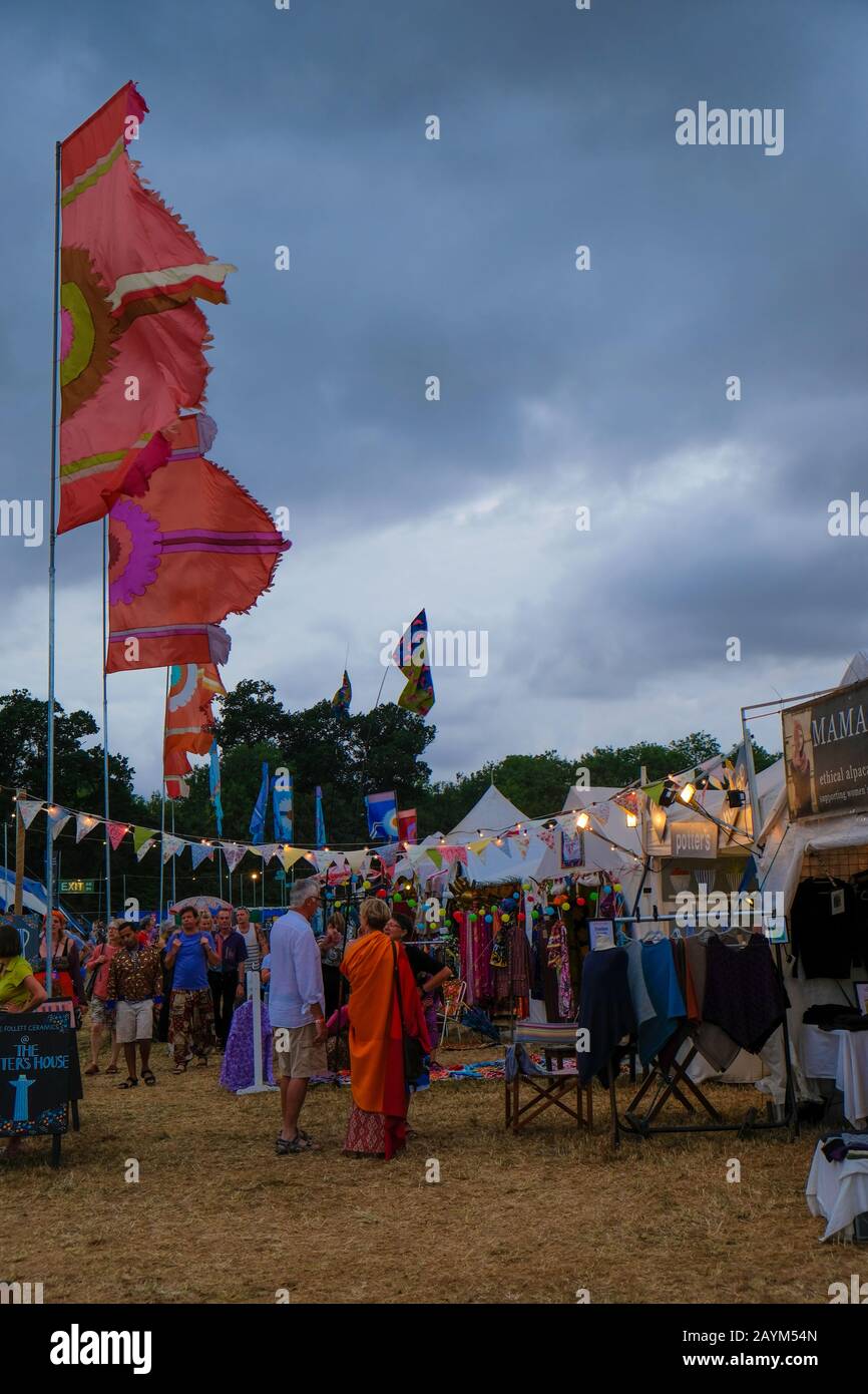 Womad festival flags hi-res stock photography and images - Alamy