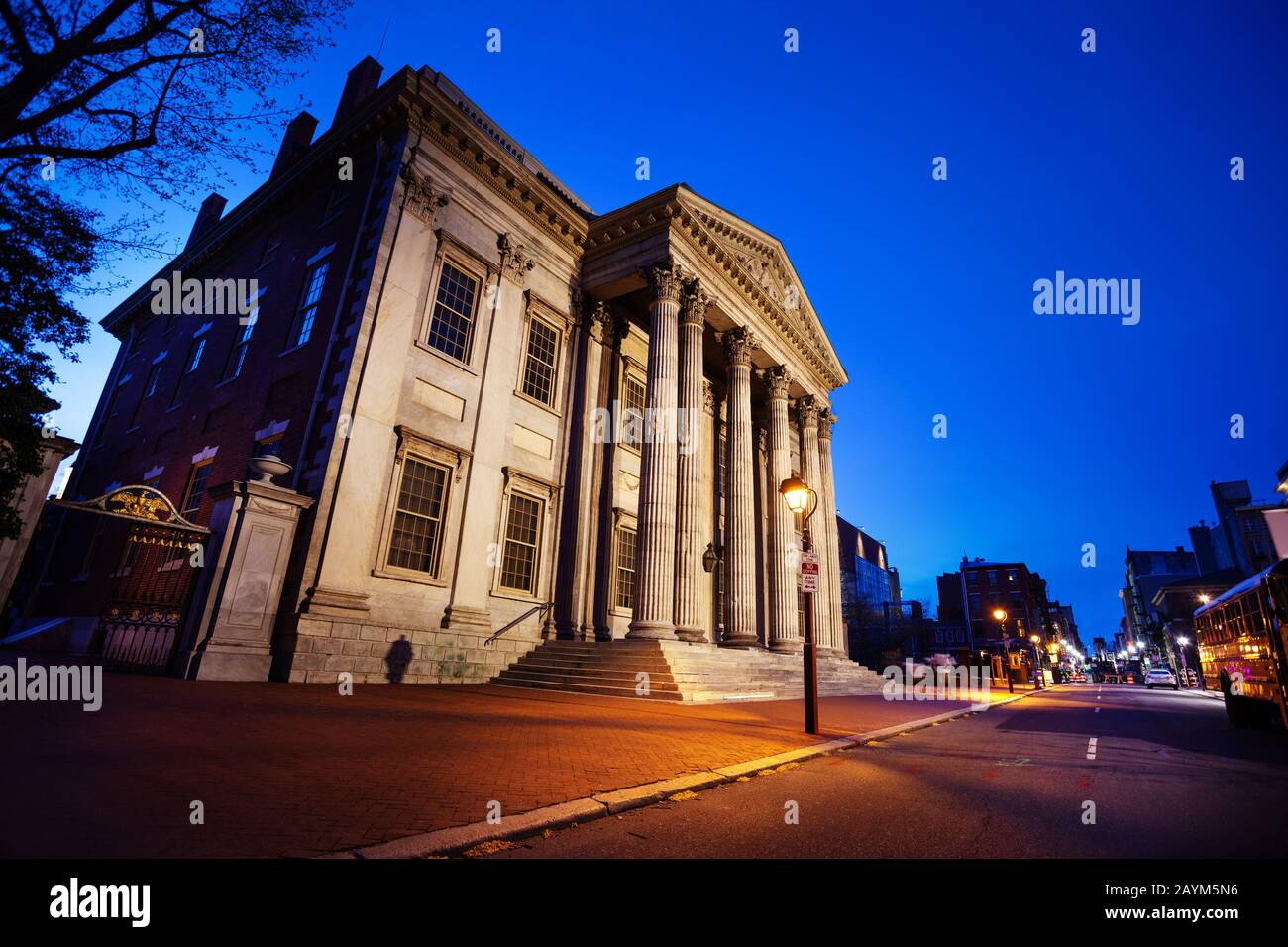 Street view of First Bank Of United States in Philadelphia ...