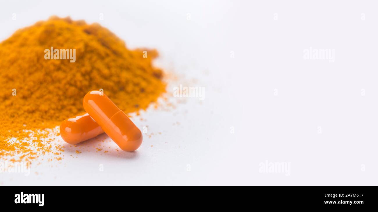 Curcuma capsules hi-res stock photography and images - Alamy