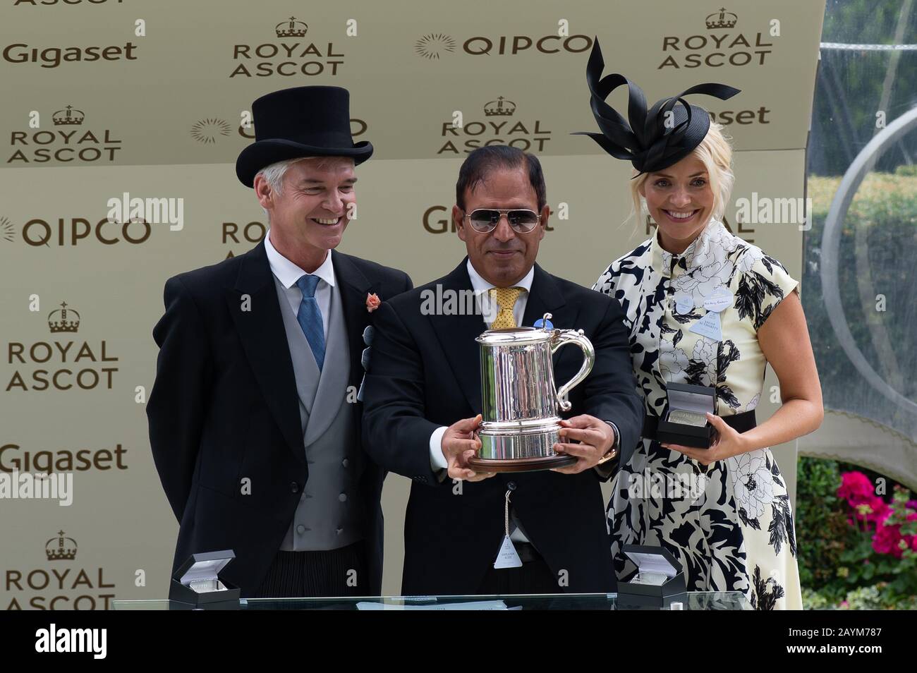 Day Four, Royal Ascot, Ascot, Berkshire, UK. 23rd June, 2017. ITV This ...