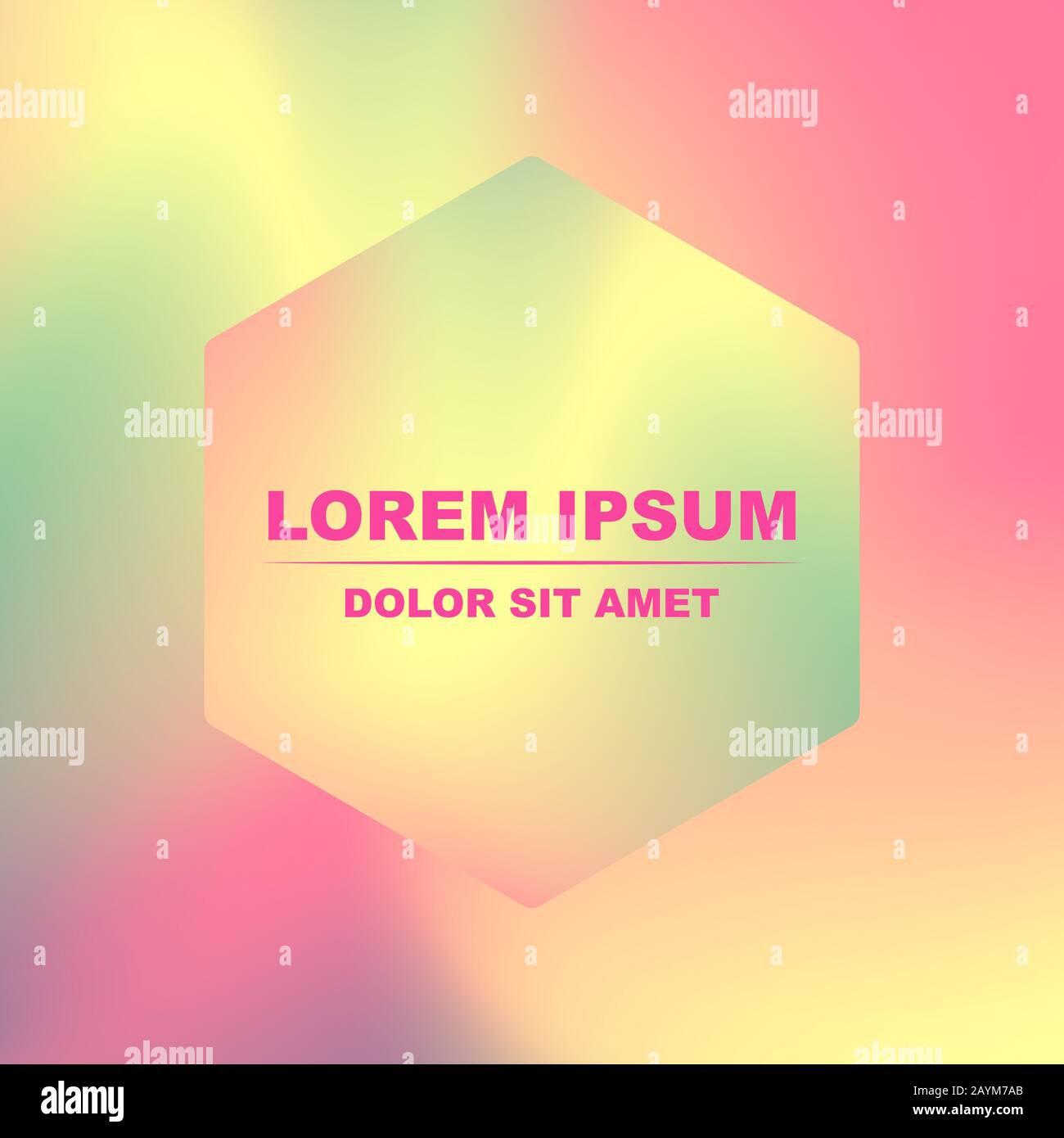 Vibrant pastel vector mesh gradient square banner or header editable ...