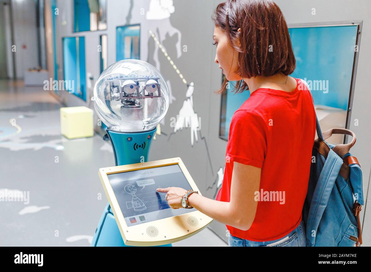 Robot Exhibition Science Museum High Resolution Stock Photography and ...