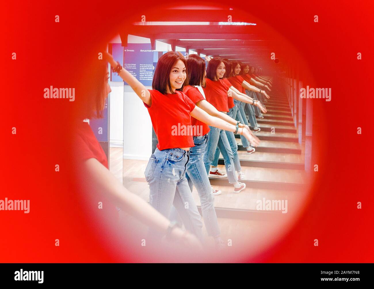 Distorting mirror hi-res stock photography and images - Alamy