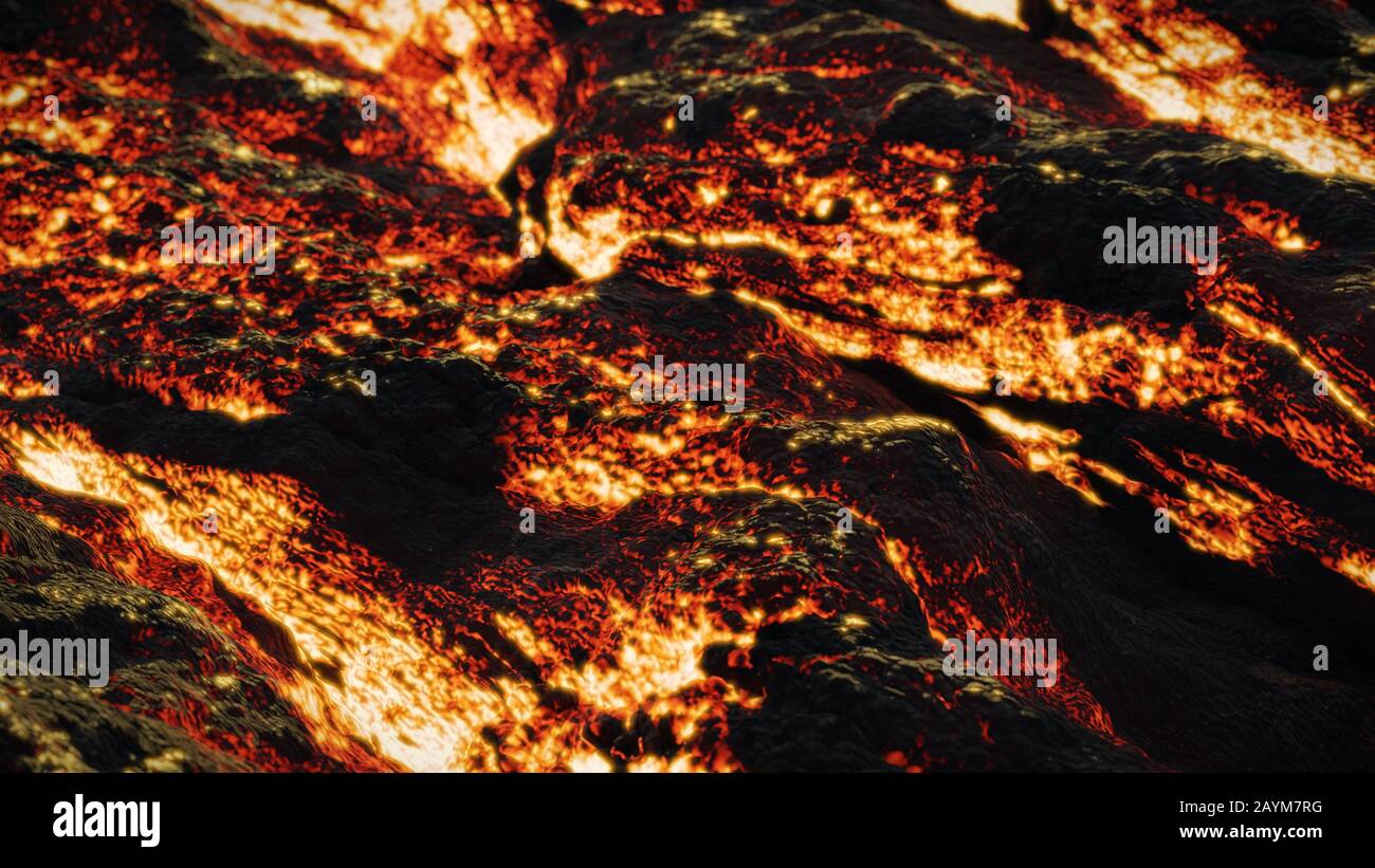 Molten rock hi-res stock photography and images - Alamy