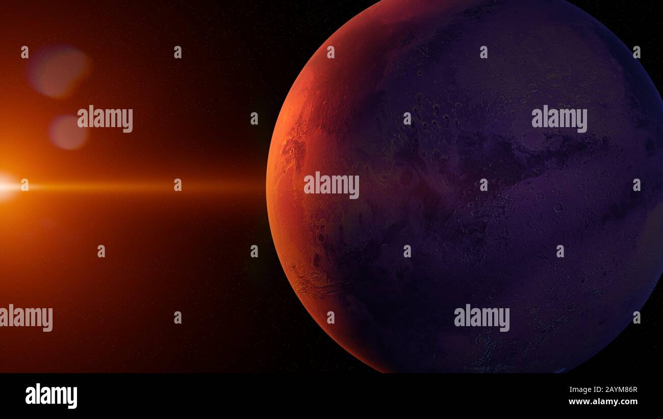 Mars sunrise hi-res stock photography and images - Alamy