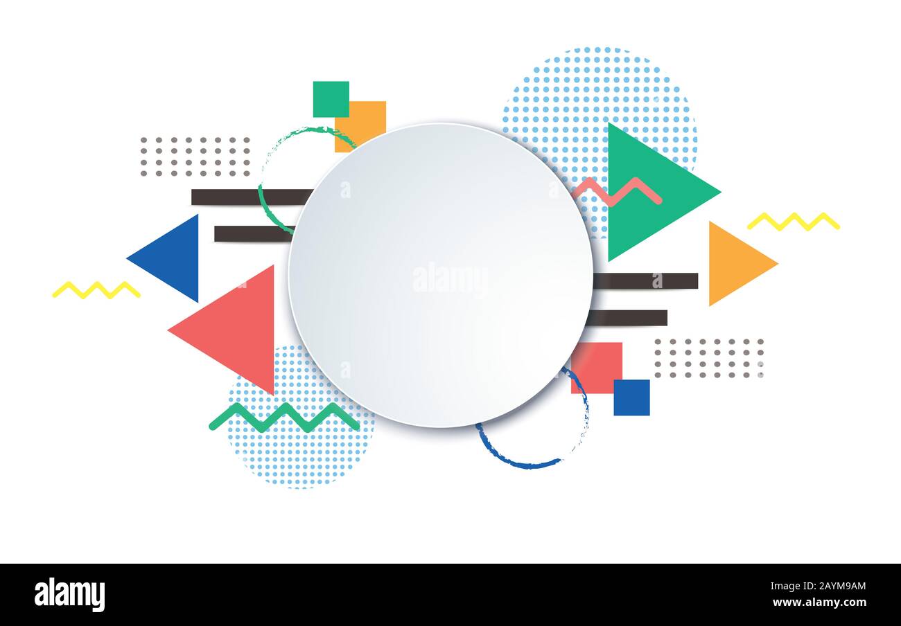 Template simple geometric shapes Cut Out Stock Images & Pictures - Alamy