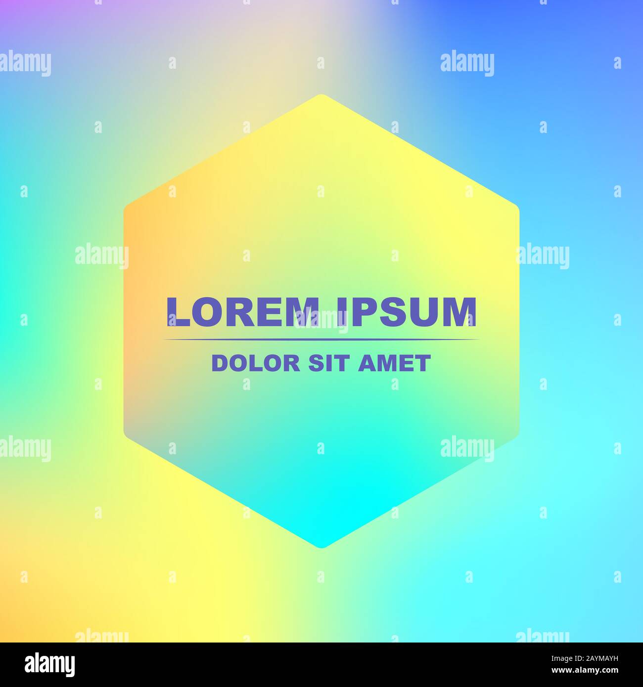 Vibrant colorful vector mesh gradient square banner or header editable ...