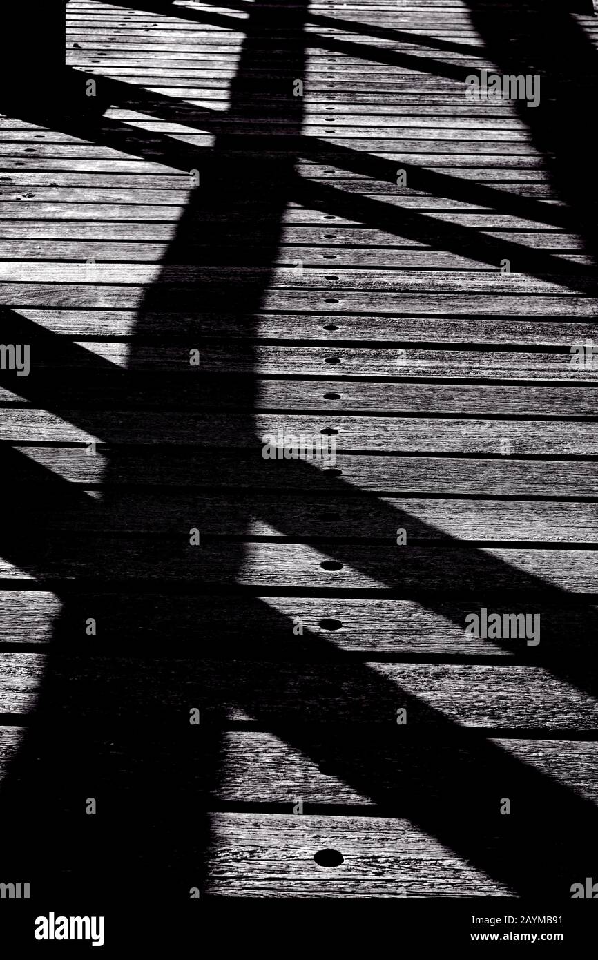 Shadows on walkway hi-res stock photography and images - Alamy