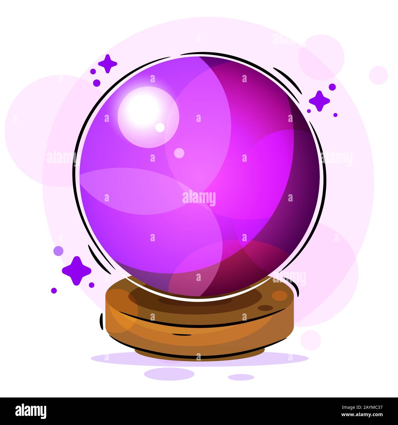 Crystal ball gazing hi-res stock photography and images - Alamy