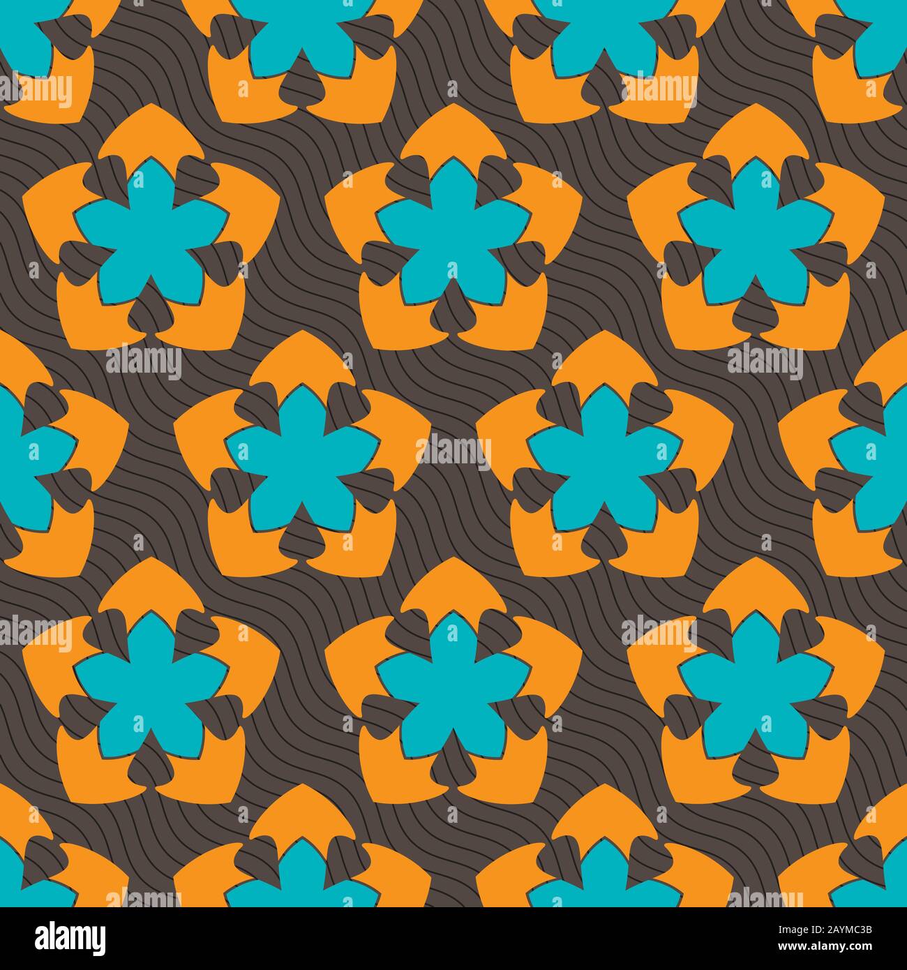 Design of creative seamless pattern template for useful design needs ...
