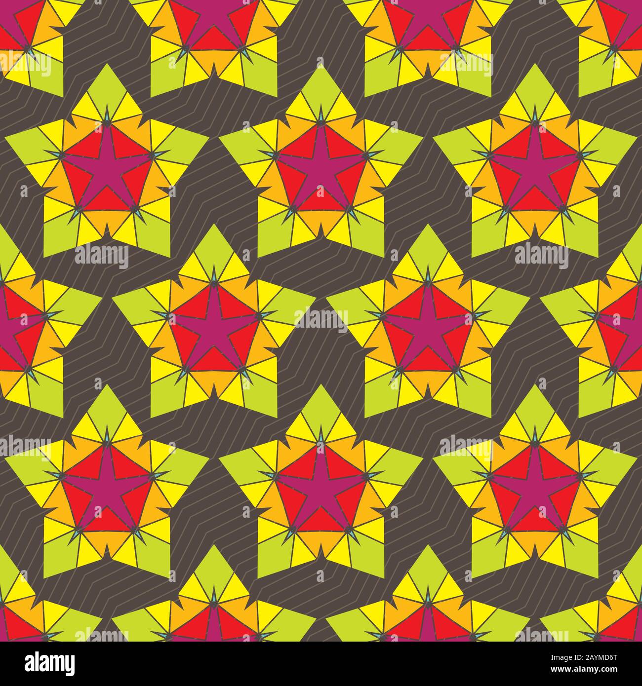 Design of creative seamless pattern template for useful design needs ...