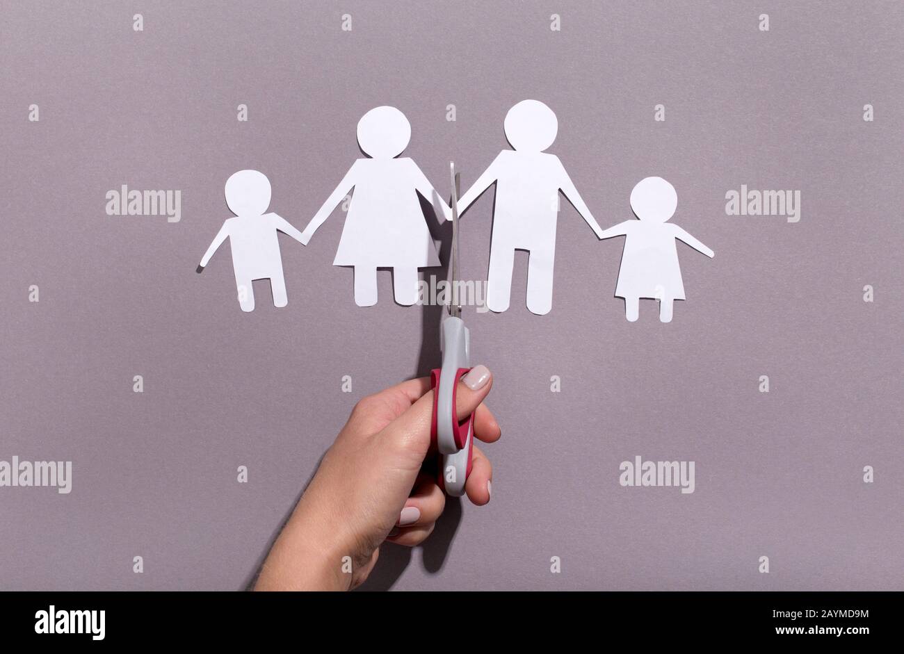 Children paper chain High Resolution Stock Photography and Images - Alamy