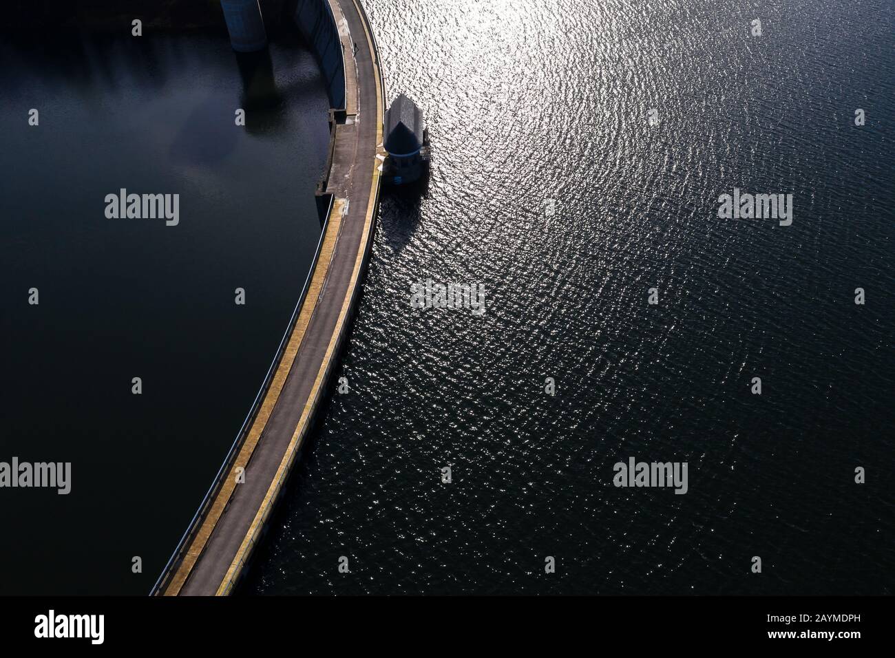 drinking water dam from above Stock Photo - Alamy