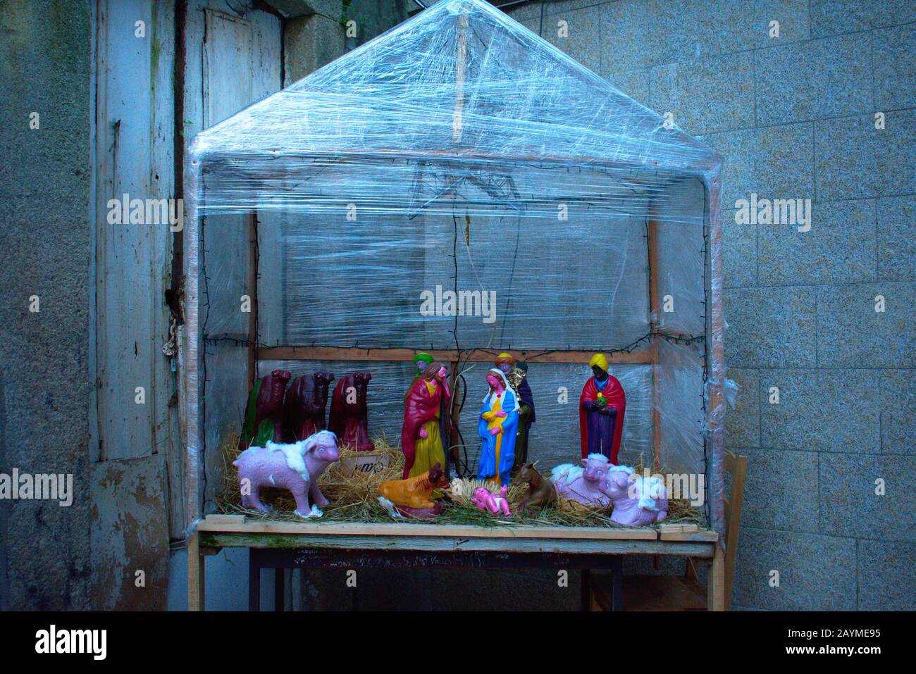 Plastic nativity scene hi-res stock photography and images - Alamy