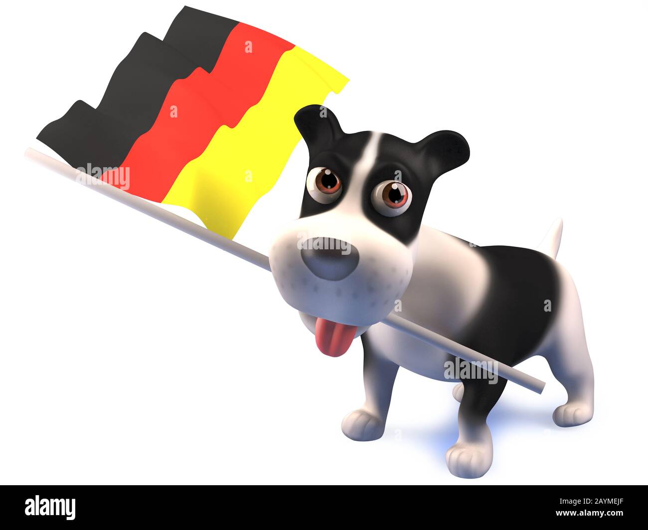 German flag icon cartoon Cut Out Stock Images & Pictures - Alamy