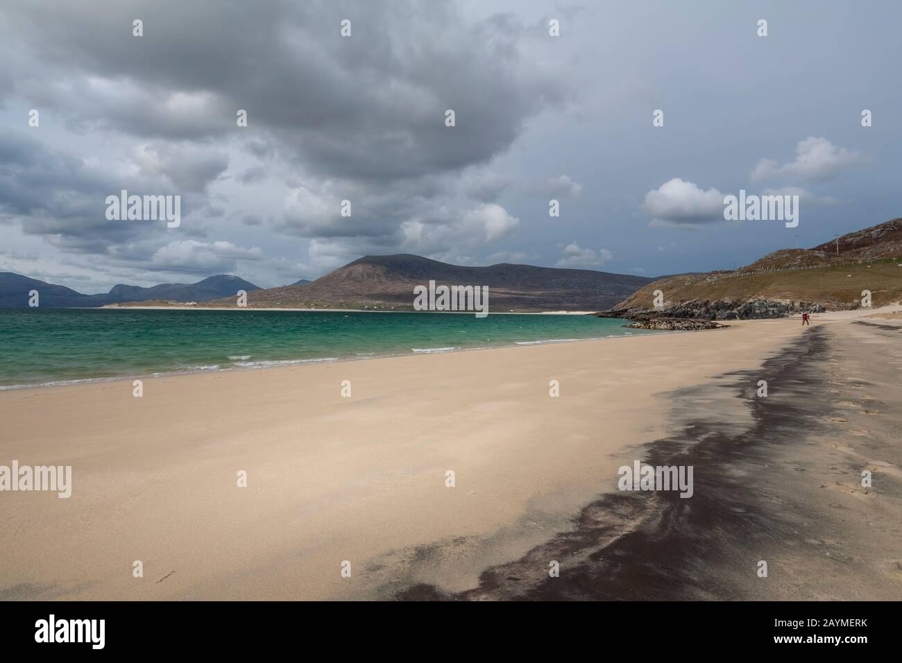 golden beaches on Lewis in Scotland Stock Photo - Alamy
