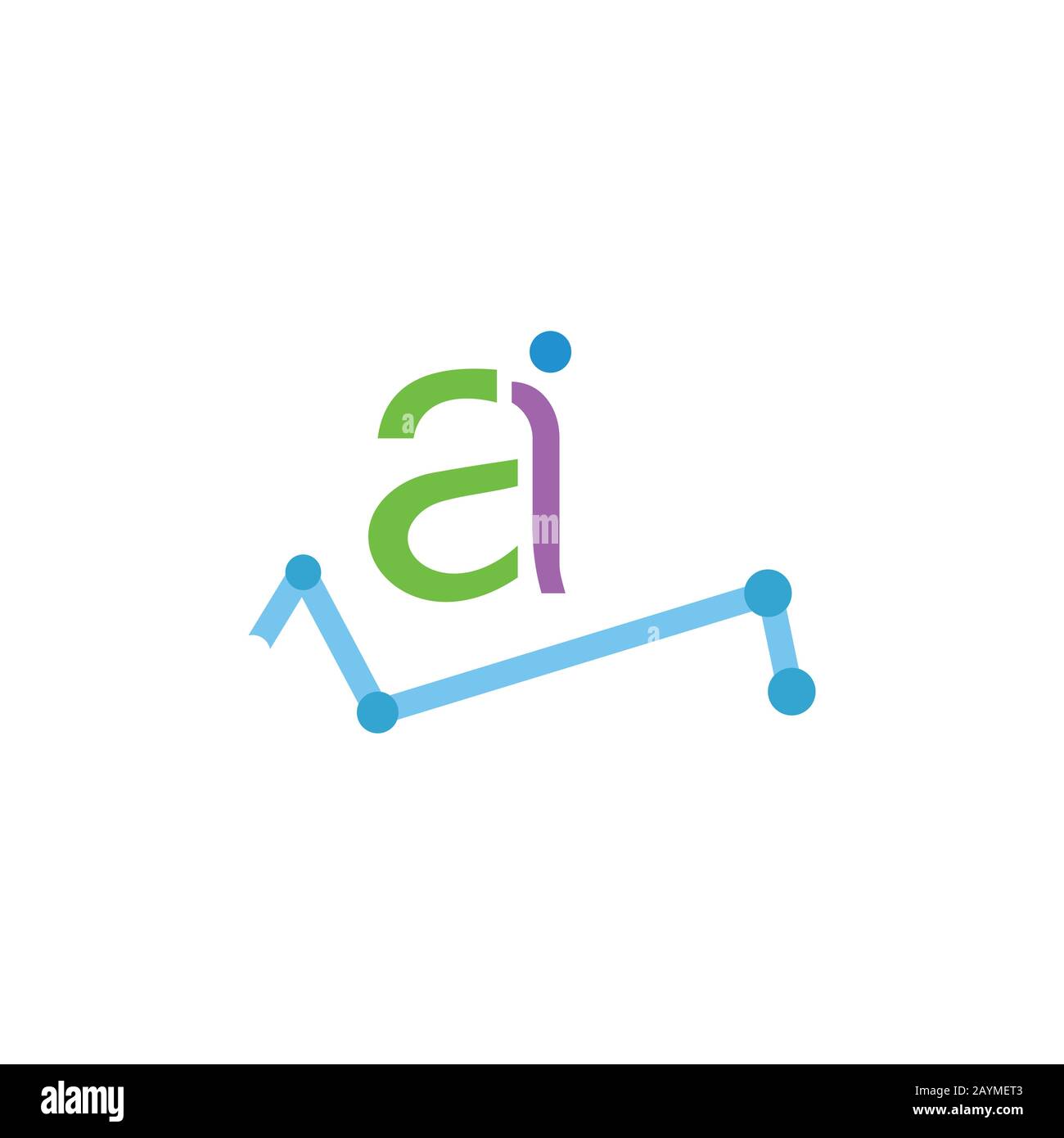 Initial letter ai or ia logo vector templates Stock Vector Image & Art ...