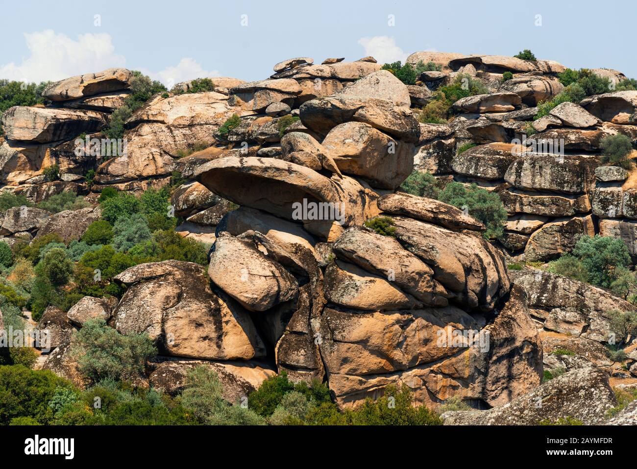 Weathered volcanic rocks hi-res stock photography and images - Alamy