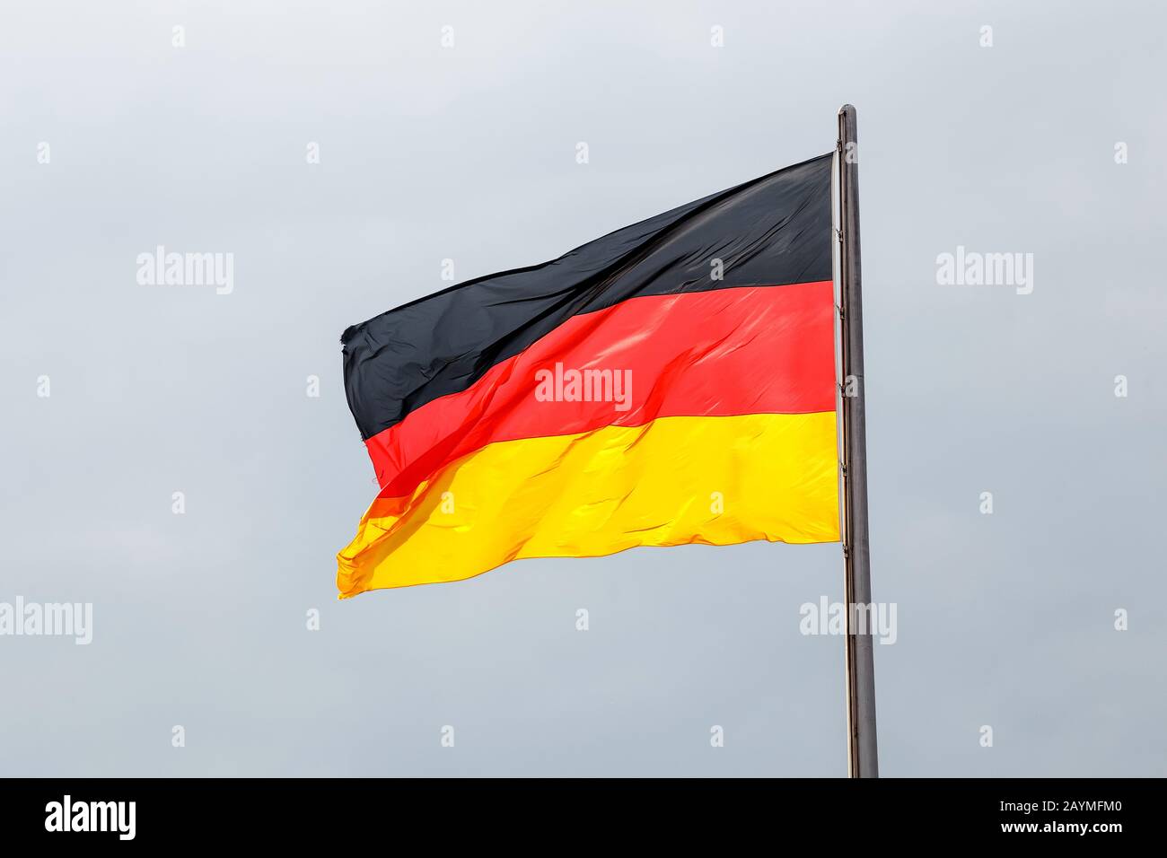 The flag of unified germany hi-res stock photography and images - Alamy