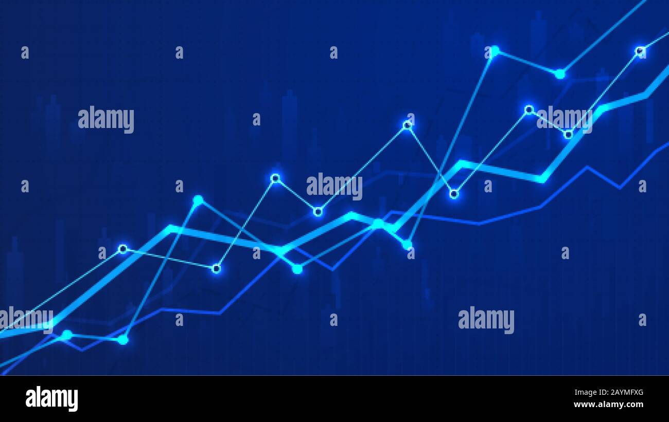 Financial graph chart. Business data analytics. Diagram growth and ... Financial graph chart. Business data analytics. Diagram growth and ...