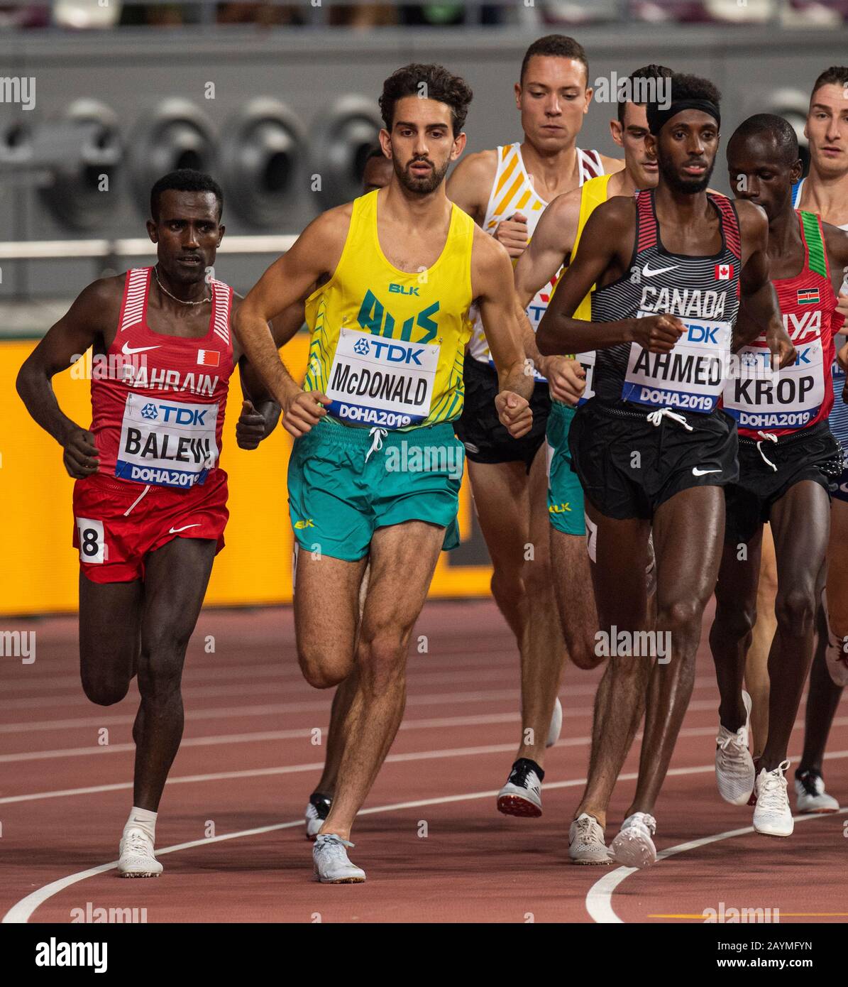 DOHA - QATAR - SEP 27: Morgan McDonald (AUS) competing in the Men's ...