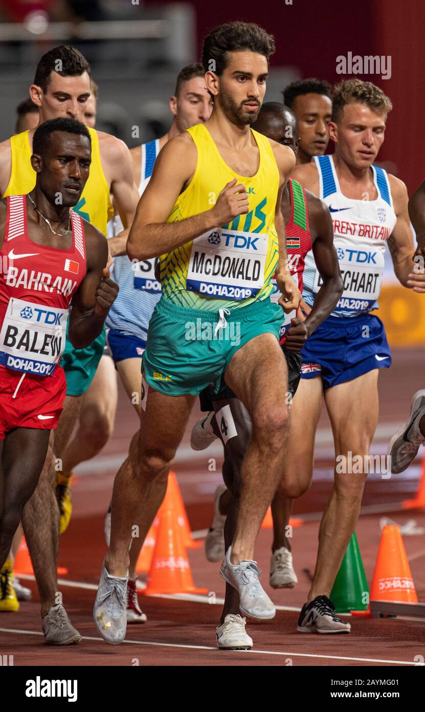 DOHA - QATAR - SEP 27: Morgan McDonald (AUS) competing in the Men's ...
