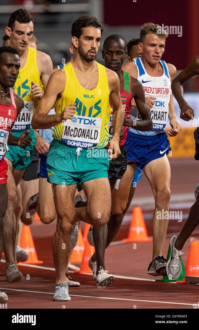 DOHA - QATAR - SEP 27: Morgan McDonald (AUS) competing in the Men's ...