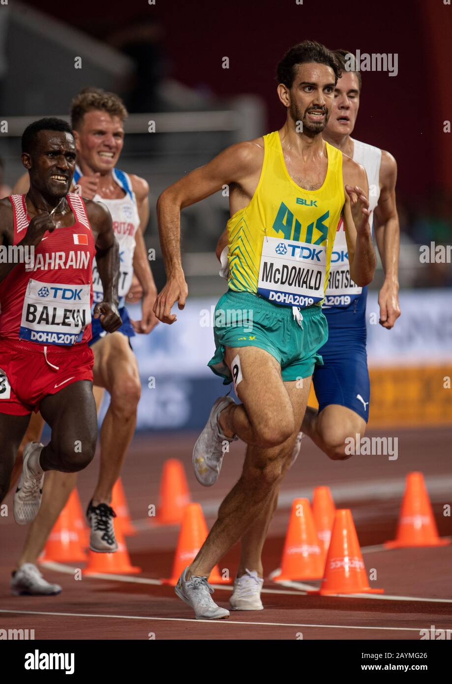 DOHA - QATAR - SEP 27: Morgan McDonald (AUS) competing in the Men's ...