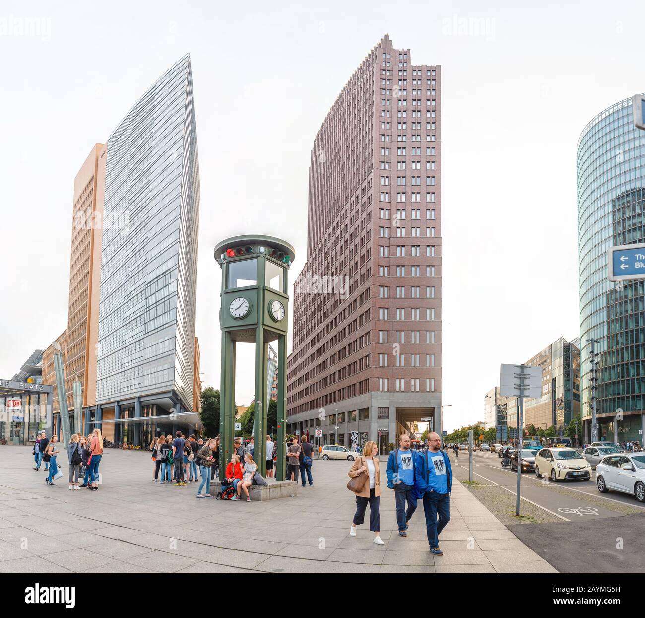 Potsdamerplatz construction hi-res stock photography and images - Alamy