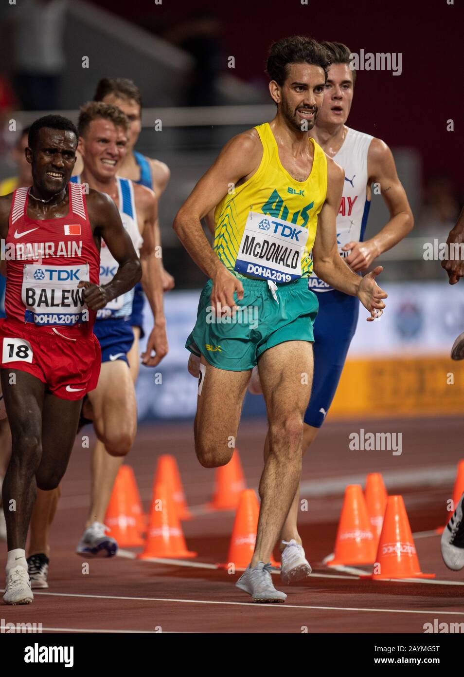 DOHA - QATAR - SEP 27: Morgan McDonald (AUS) competing in the Men's ...