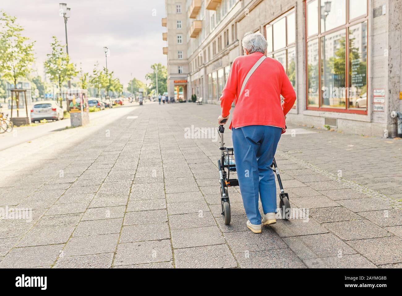 Female street walker hi-res stock photography and images - Alamy