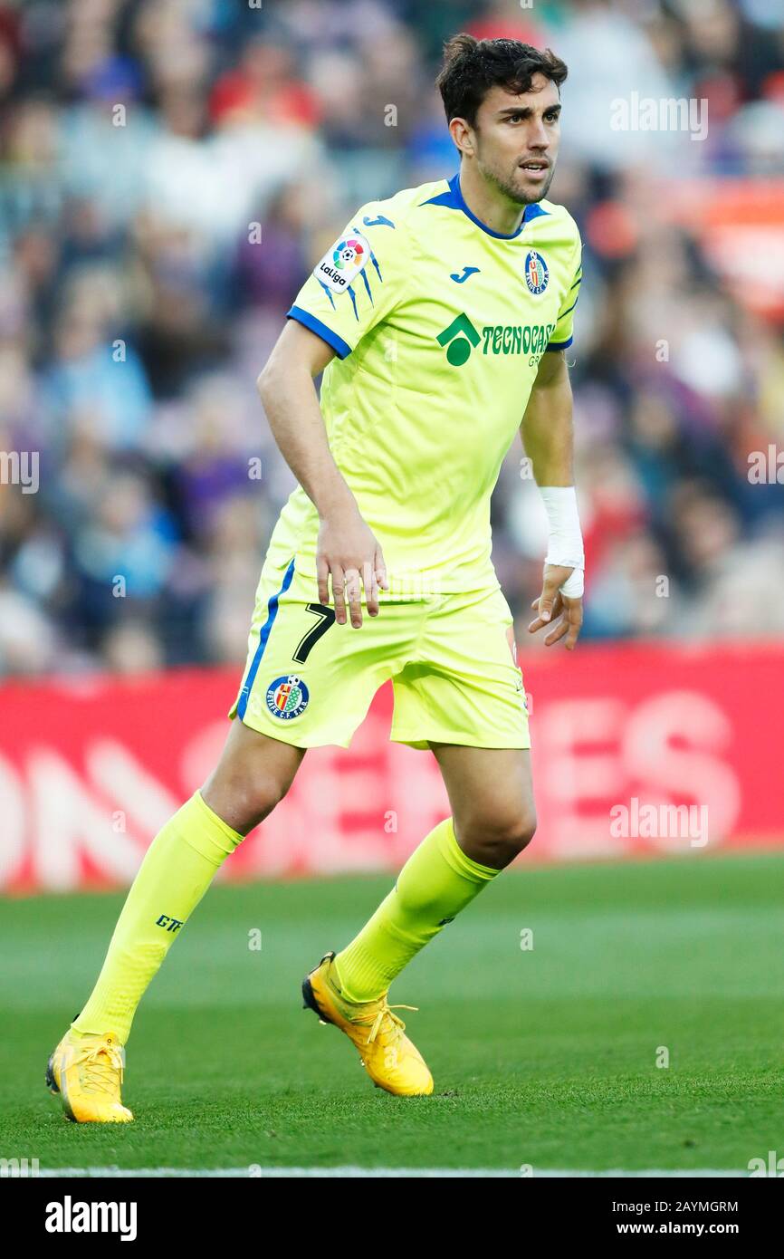 Barcelona, Spain. Credit: D. 15th Feb, 2020. Mata (Getafe) Football ...