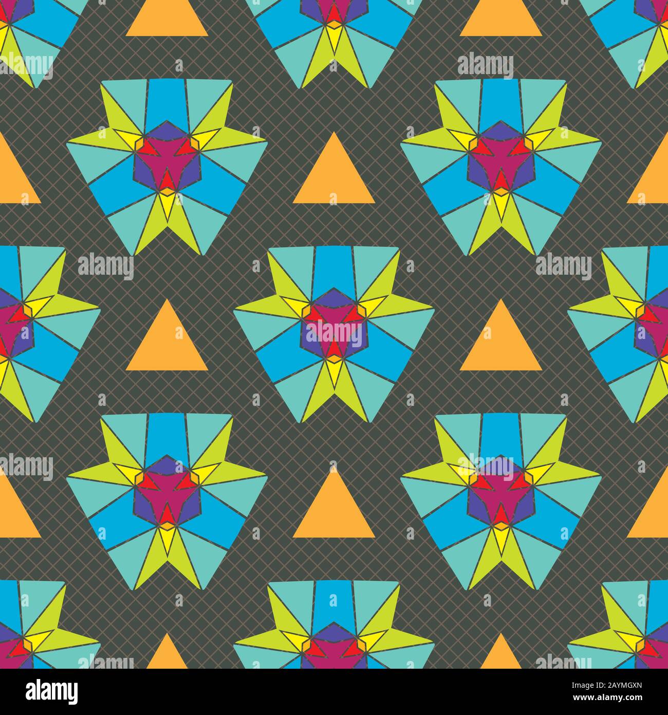 Design of creative seamless pattern template for useful design needs ...