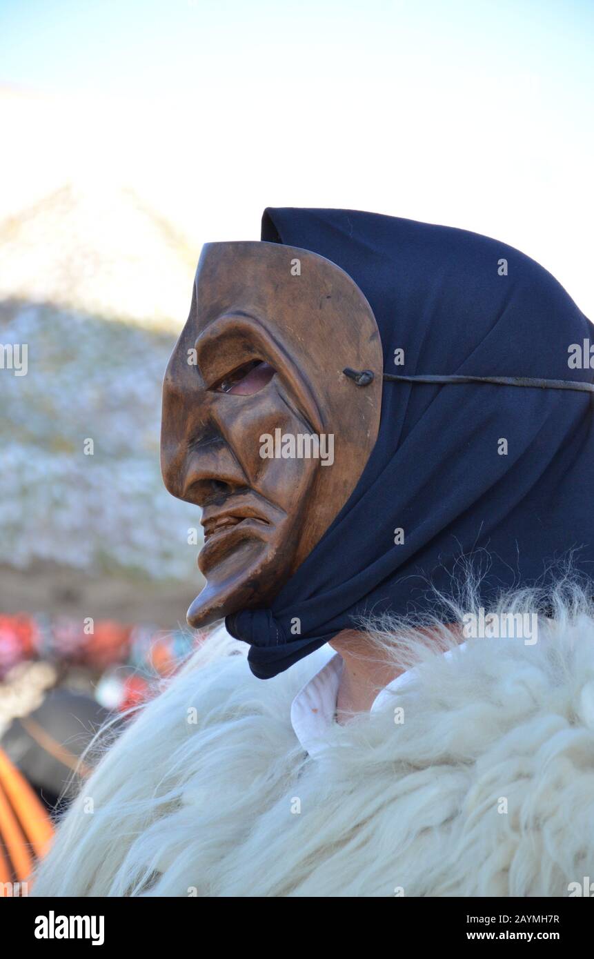 The traditional masks of Sardinia Stock Photo - Alamy