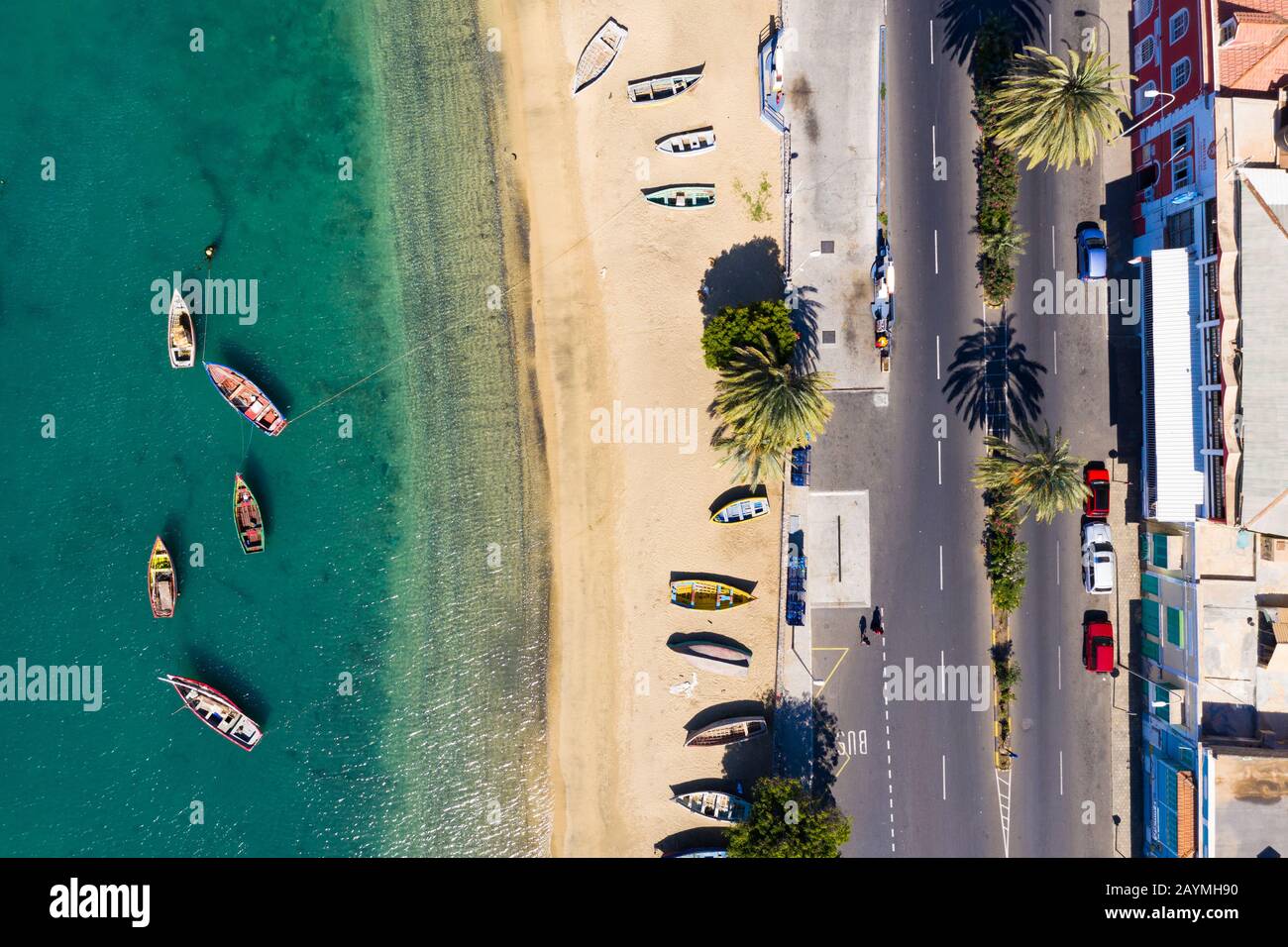 Mindelo beach hi-res stock photography and images - Alamy