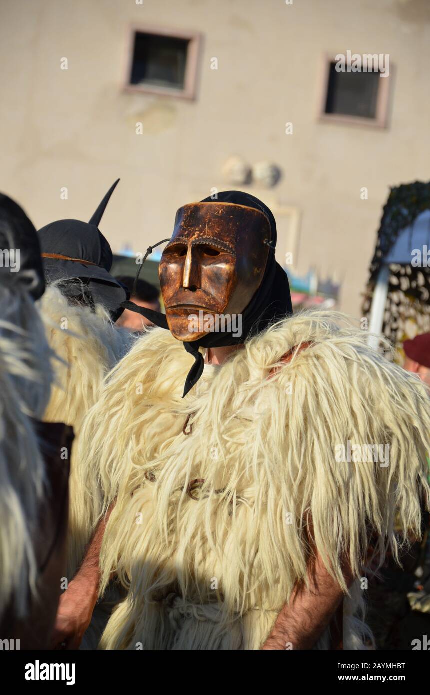 The traditional masks of Sardinia Stock Photo - Alamy